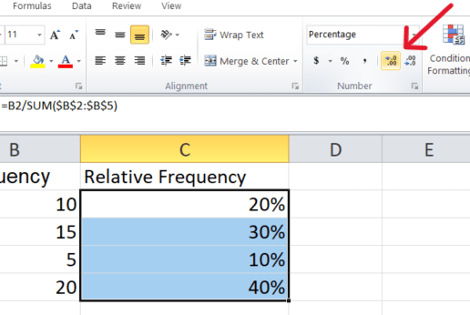 How to Find Relative Frequency in Excel - Supatool